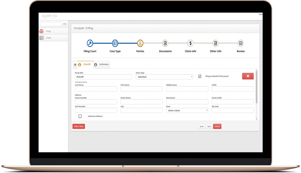 Courtpath | Utah's Premier Court E-Filing Tool